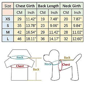 SVVOOD 4PCS Dog Clothes Small Dogs Boy Girl Pet Puppy Tshirts Chihuahua Yorkies Clothes Boy Summer Vest Pet Outfits Dog Cats Shirt Apparel Accessories Small Dogs (Large（8-12lb)