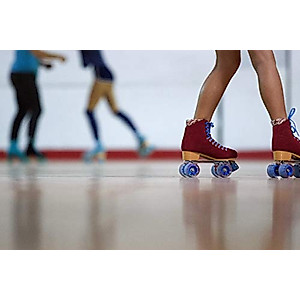 Roller Derby Candi Girl U774 Carlin Quad Artistic Roller Skates Raspberry Ladies sz 5