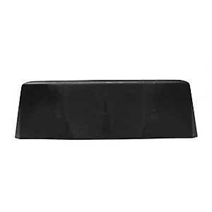 JSP Manufacturing 3" Triangle Plastic Furniture Black Corner Legs - Sofa Couch Chair Ottoman (1 Leg)