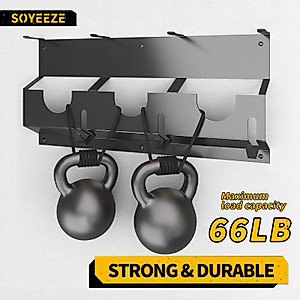 SOYEEZE Angle Grinder Holder, Angle Grinder Tool Stand for Milwaukee/Dewalt 1 Pack, Tool Storage Rack, Wall mount Bracket for Cutters Polishers, Garage and Workspace