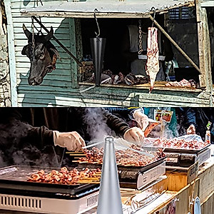 PIAOPIAONIU 3 pcs Fly Fan for Tables Fan Fly Portable Table Fan for Outdoor Indoor Keep Flies Away from Your Food