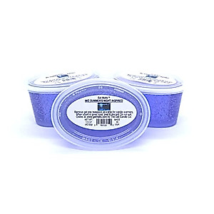 3 Pack of MID SUMMER'S NIGHT INSPIRED aroma Long Lasting Gel Melts™ gel wax for Warmers and Burners PEEL, MELT, ENJOY
