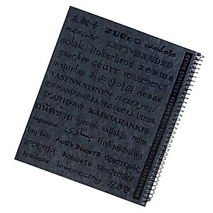 3 Left-Handed Visio Pens Plus 2 Left-Handed College Ruled Notebooks, Printed with the Word "Left-Handed" in 33 Languages