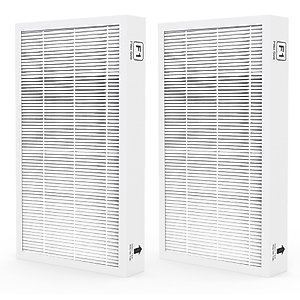 Vegebe 2-Pack F1 H13 True HEPA Filter Replacement, Compatible with 3M Filtrete C01 T02 Air Purifier