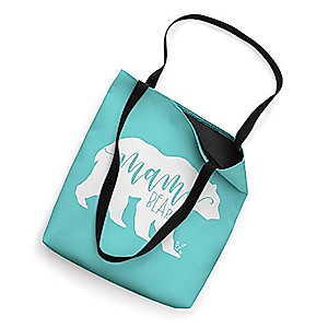 Mama Bear, Mama Bear Gifts for Women, Teal Decor JLZ043 Tote Bag