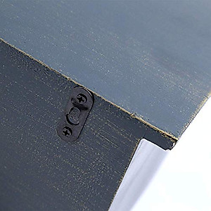 PIBM Stylish Simplicity Shelf Wall Mounted Floating Rack Shelves Iron Art Drawer Letter Combination Cafe,4 Styles, a , 67.5X17.5X17CM