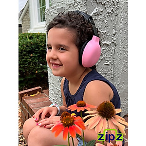 ZIPZ Baby & Toddler Earmuffs – Innovative Design – Change Colors with Magnetic Shells – Hearing Protection Headphones 0-4 yrs