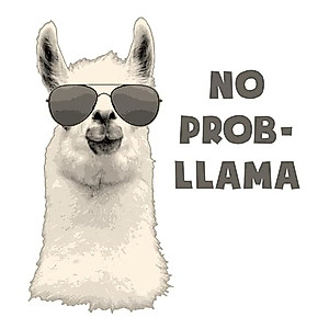 CafePress No Problem Llama Travel Mug 20 oz. Insulated Stainless Steel Coffee Tumbler