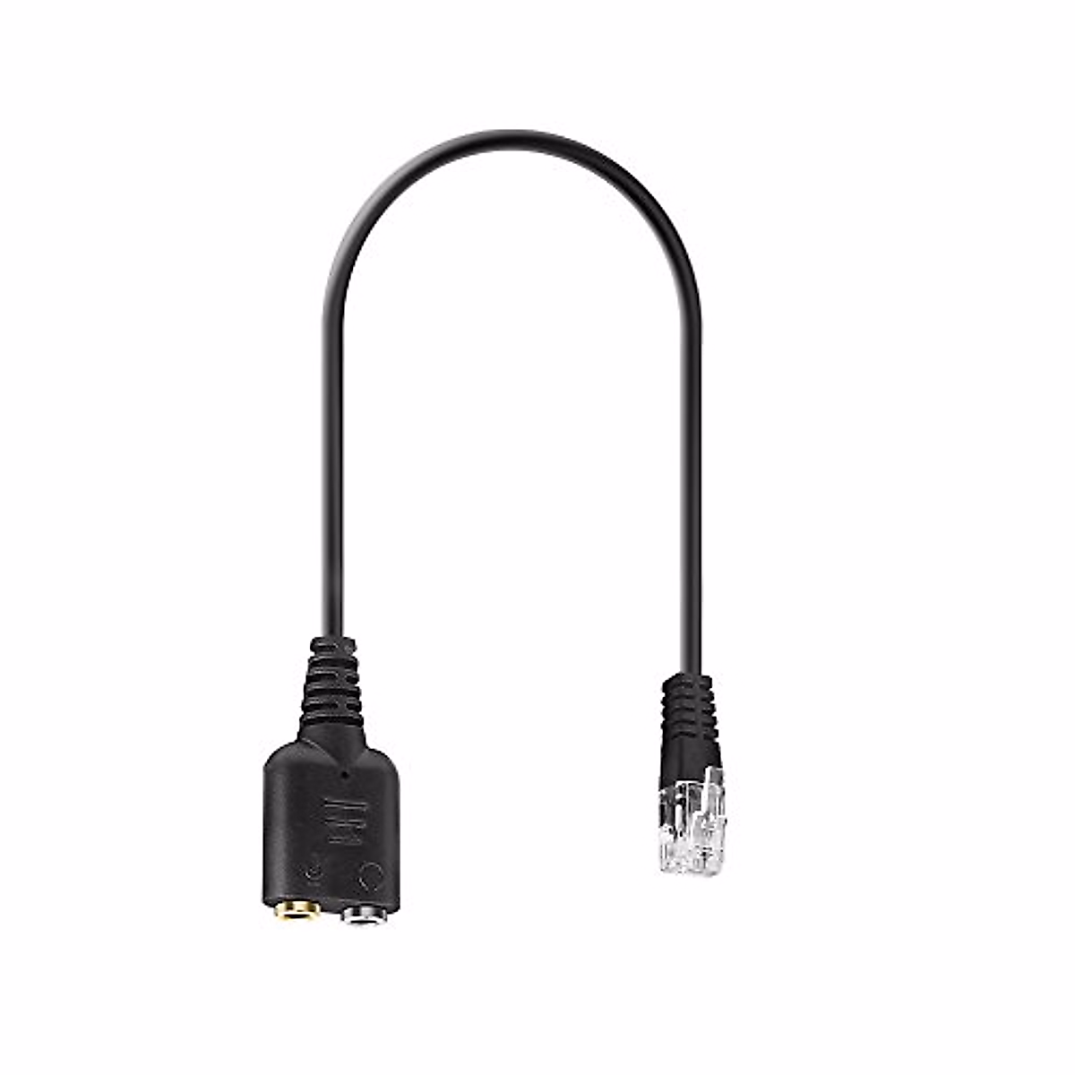 Onvian RJ9 Male to 3.5mm Female Plug Headset Jack Phone Audio Adapter Cable