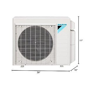 Daikin 18,000 BTU 18 SEER2 Entra Series Ductless Mini Split Heat Pump System w/ 16’ Maxwell Installation Kit and Wall Mounting Bracket (230V)