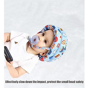 Baby Safety Helmet for Walking Crawling Baby Head Bumper Protection Hat Toddlers Head Protective Cushion Hat Lightweight