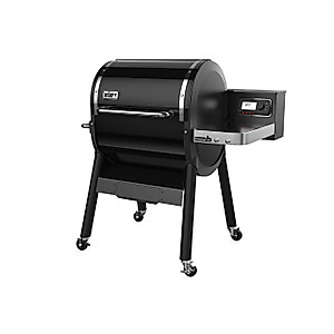 Weber SmokeFire EX4 Wood Fired Pellet Grill, Black, 2nd Generation
