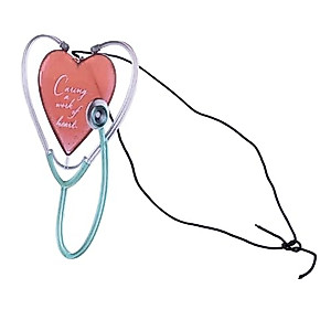 Heart Stethoscope Caring Christmas Tree Ornament Appreciation Doctor Nurse