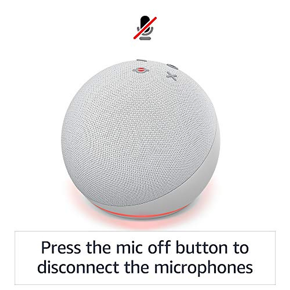 Echo Dot (4th Gen, 2020 release) | Smart speaker with Alexa | Charcoal