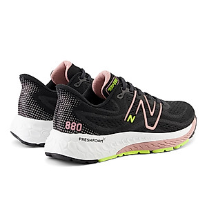 New Balance Women's Fresh Foam 880 V13 Running Shoe, Black, 9.5 Wide