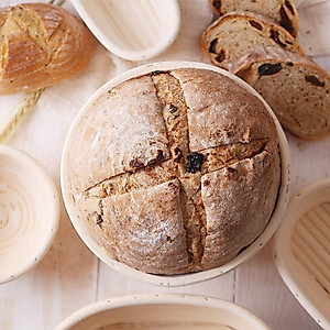 Bread basket, Banneton basket, Proofing basket with 5 inch,(set of 6)