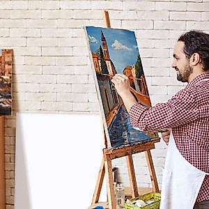 Sherr 6 Pieces 24 x 36 Inch Cotton Blank Canvas for Painting Stretched Canvas Painting Canvas for Oil Paint Acrylics