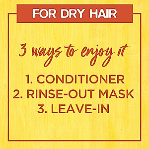 Garnier Ultimate Blends Hair Food Banana 3-in-1 Dry Hair Mask Treatment 390ml