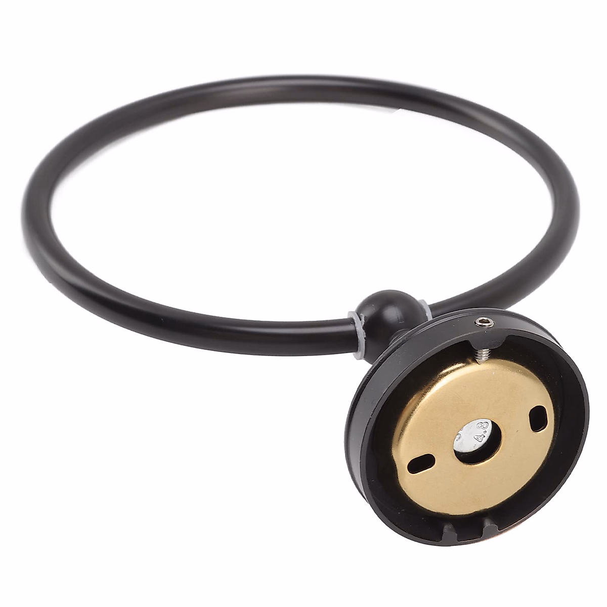 Garhelper Towel Rings for Bathroom Wall, Antique Retro Design Round Towel Holder, Wall Mounted Bath Hand Towel Rack, Rail Bathroom Hardware Classical Ancient Hardware for Bathroom Kitchen Wall Door