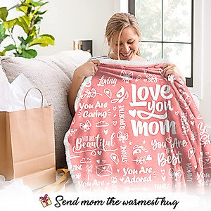 Vprintes Mother 's Day Gifts for Mom from Daughter Son Wearable Blanket Hoodie - Mom Gifts from Daughters Sons - Birthday Gifts for Mom