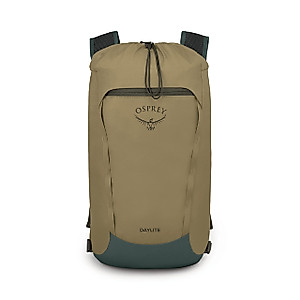 Osprey Daylite Cinch Daypack, Nightingale Yellow/Green Tunnel, One Size