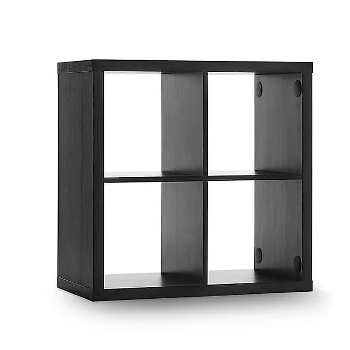 4 Cube Storage Organizer, Black and Beige (1 PK)