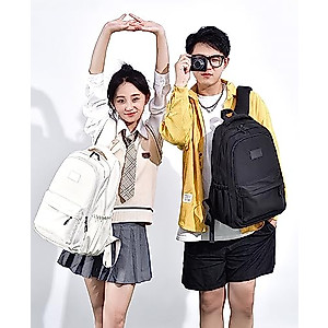 BESYIGA Unisex 25L Travel Backpack with Laptop Compartment Large Capacity Carry On Pack Bag for College Work