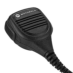 FOSA 3.5mm Headphone Jack Speaker mic,Portable Handheld Walkie Talkie Radio Microphone Waterproof Dustproof with Steel Belt Clip for GP88S,GP2000,GP88,GP3688,Note The Supported Models