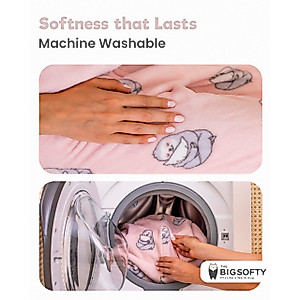 The Big Softy Adult Onesie Pajamas for Women, Cute Onesie for Women or Teens, Fleece Onesie Adult, Teen PJs (Pink Sloths, Adult - Small)