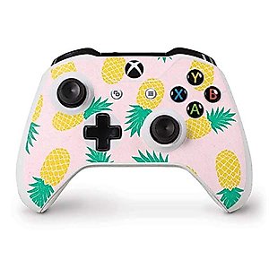 Skinit Decal Gaming Skin Compatible with Xbox One S Controller - Officially Licensed Skinit Originally Designed Summer Pineapples Design