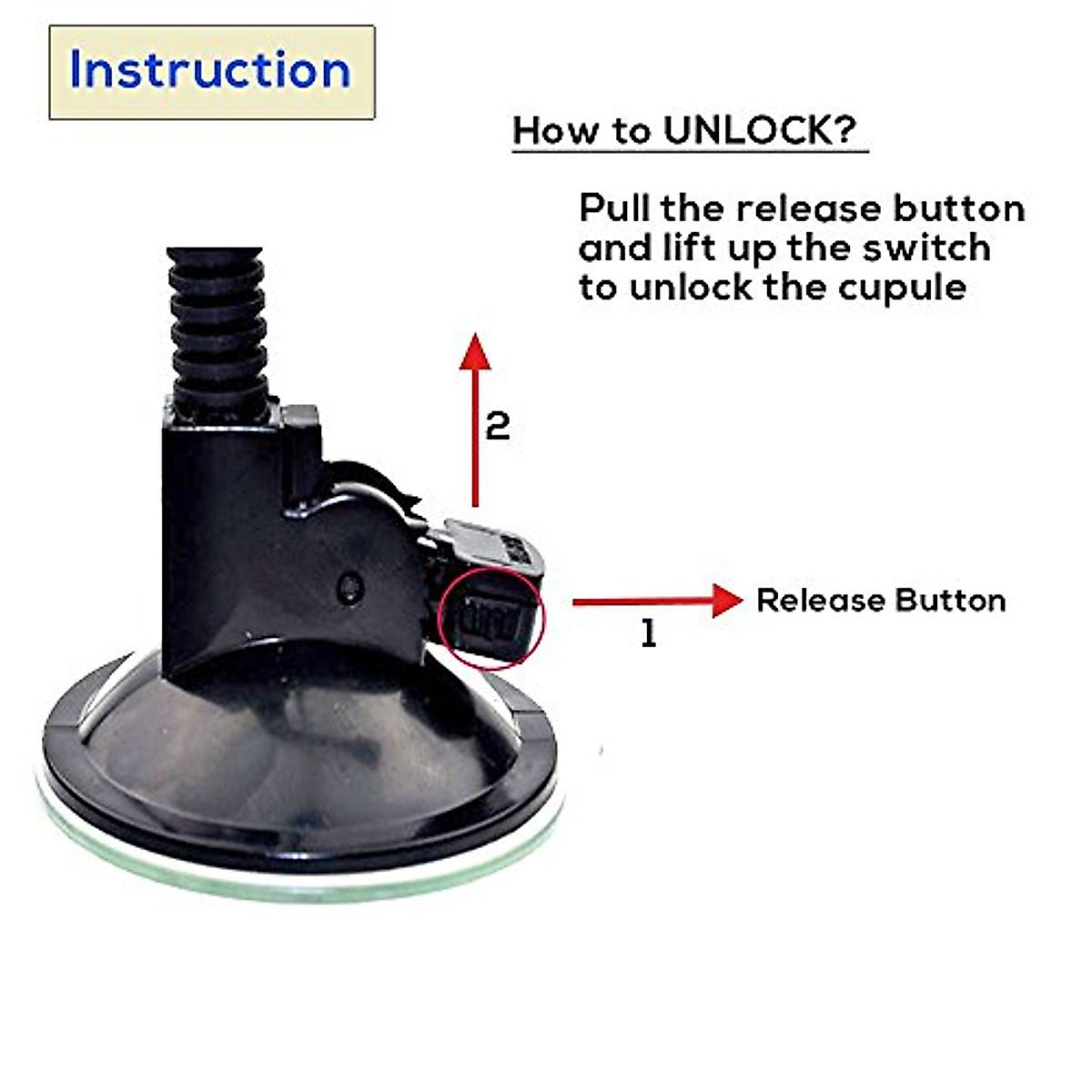 Car Holder, 360 Adjustable Car Multi-Direction Mount Holder Stand Cradle for iPhone 6, Car Windshield Suction Cup Stand Mobile Holder for Mobile / MP4 / PDA/GPS/PSP