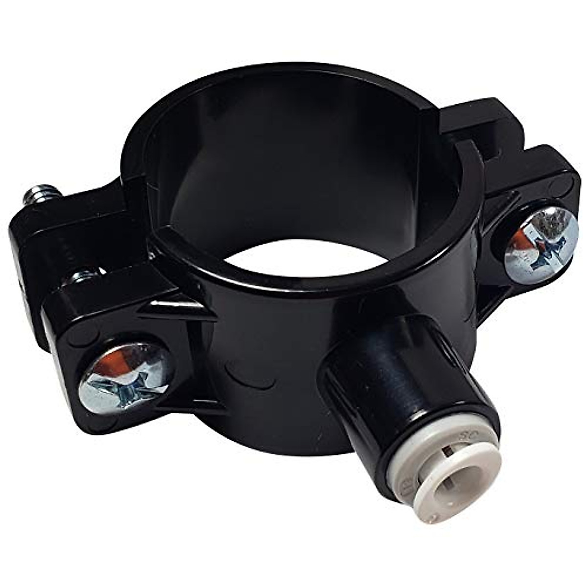 Metpure Water Drain Saddle Valve 3/8" for Under-Sink Reverse Osmosis System