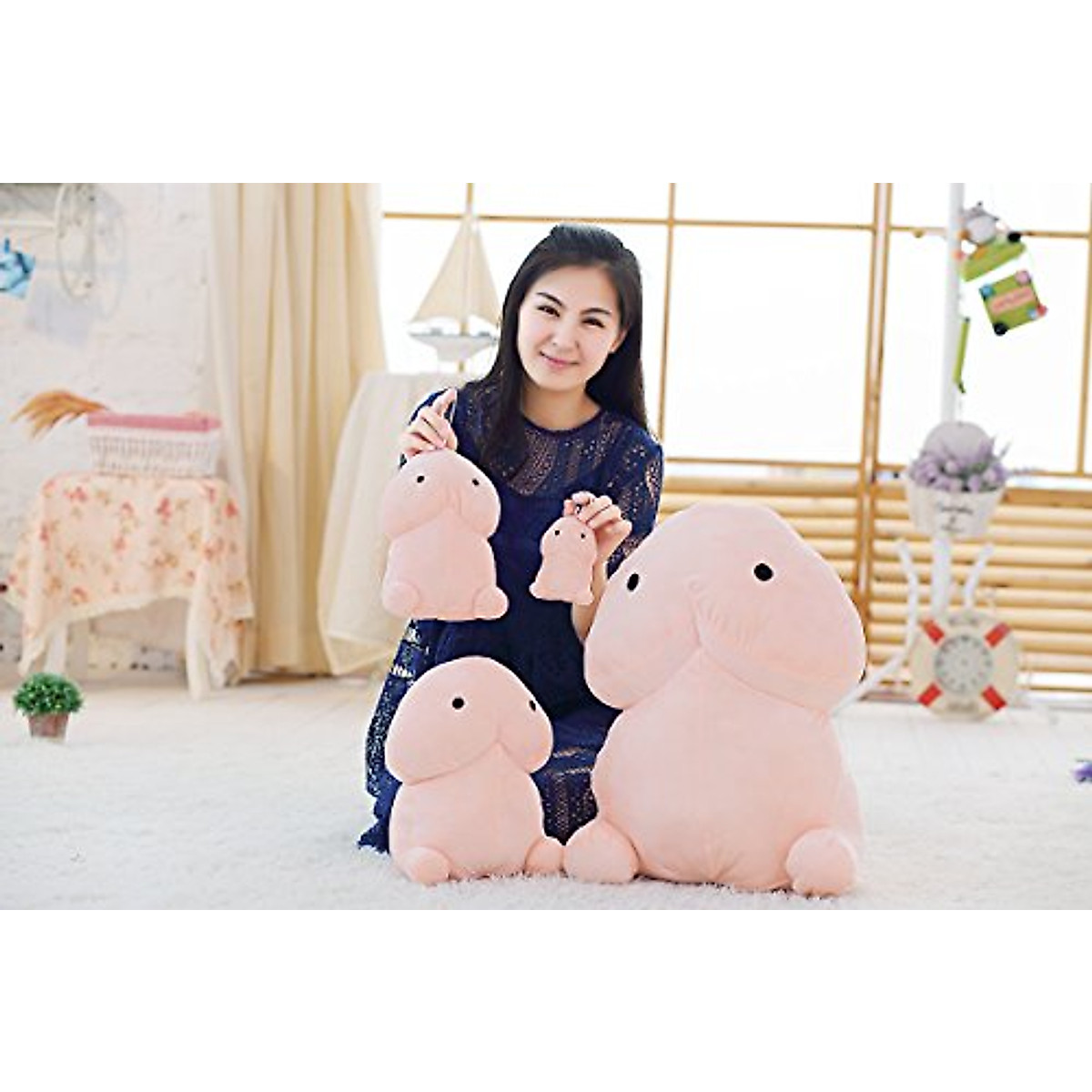 Mangadua 3D Plush Toys Throw Pillow Decorative Cushion (30cm)