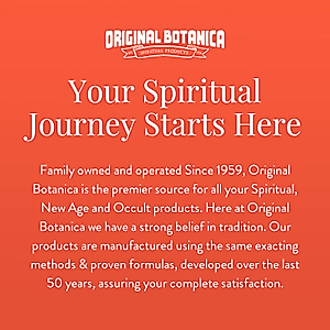 Original Botanica Sandalwood Perfume for Good Luck Gambling Cologne Spiritual for Magic and Rituals Protection Healing