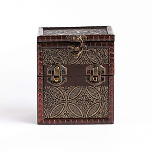 KakapopoTCG M01C Wooden Deck and Counter Box for Deck Protector Storage Trading Cards TCG MTG Magic FaB YGO EDH Commander Box FaB TCG PTCG Dice Box DnD Spell Box