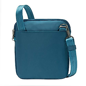 Travelon Anti-Theft Active Small Crossbody, Teal, 43126 380
