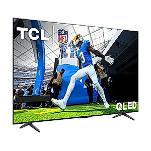 TCL 75-Inch Q6 QLED 4K Smart TV with Google TV (75Q650G, 2023 Model) Dolby Vision, Dolby Atmos, HDR Pro+, Game Accelerator Enhanced Gaming, Voice Remote, Works with Alexa, Streaming UHD Television