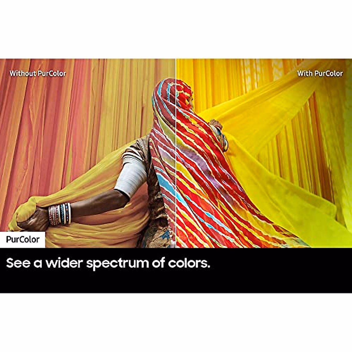 SAMSUNG UN50CU7000FXZA 50 inch Crystal UHD 4K Smart TV 2023 (Renewed) Bundle with 2 YR CPS Enhanced Protection Pack