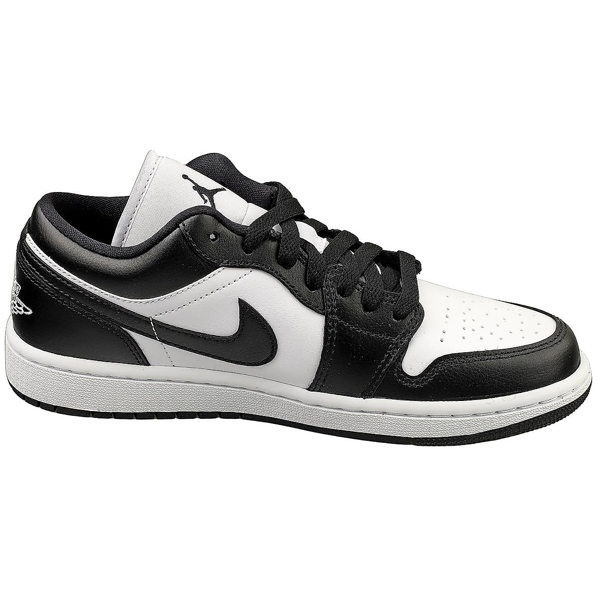 NIKE Jordan 1 Low Women White/Black-Black DC0774-101 6.5