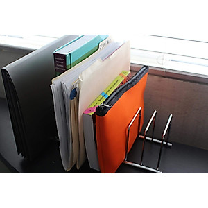 Slideep Pot Pan Lid Holder Rack Organizer, Kitchen Dish Plate Storage Organizer and Drying Rack, Bakeware Pot Lid Rack Holder Organizer, Pantry and Cabinet Holder