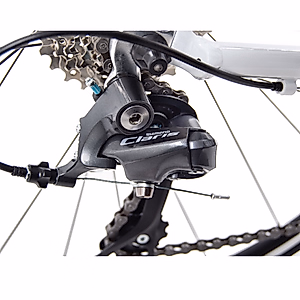 Tommaso Imola - Sport Bike Performance Aluminum Road Bike, Shimano Claris 24 Speeds Road Bicycle Men Road Bikes for Men Bike Men Women Speed Bike Racing Bike Adult Bike City Bike- White Large 58cm