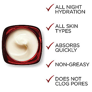 L'Oreal Paris Revitalift Triple Power Anti-Aging Overnight Mask, Pro Retinol, Hyaluronic Acid & Vitamin C, Reduce Wrinkles 1.7 Oz