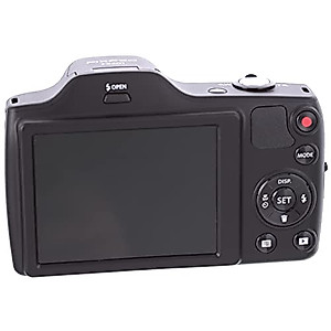 Kodak PIXPRO Friendly Zoom FZ201 16 MP Digital Camera with 20X Optical Zoom and 3" LCD Screen (Black)