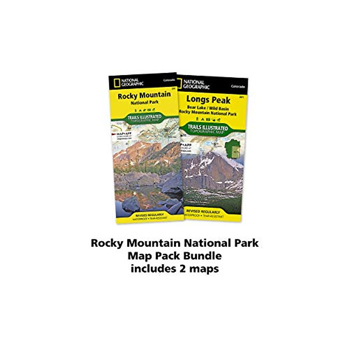 Rocky Mountain National Park [Map Pack Bundle] (National Geographic Trails Illustrated Map)