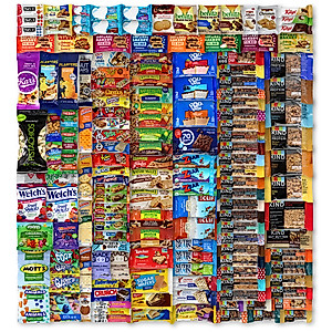 Niro Assortment | Healthy Snack Box Variety Pack | 50 Count Assortment Including Nature's Valley, Cliff Bars, Kind Bars, and More | Ideal Healthy Office Snacks for Adults | Delicious and Nutritious