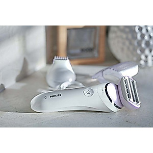 Philips SatinShave Prestige Women's Electric Shaver, Cordless Hair Removal with Trimmer, BRL170/50