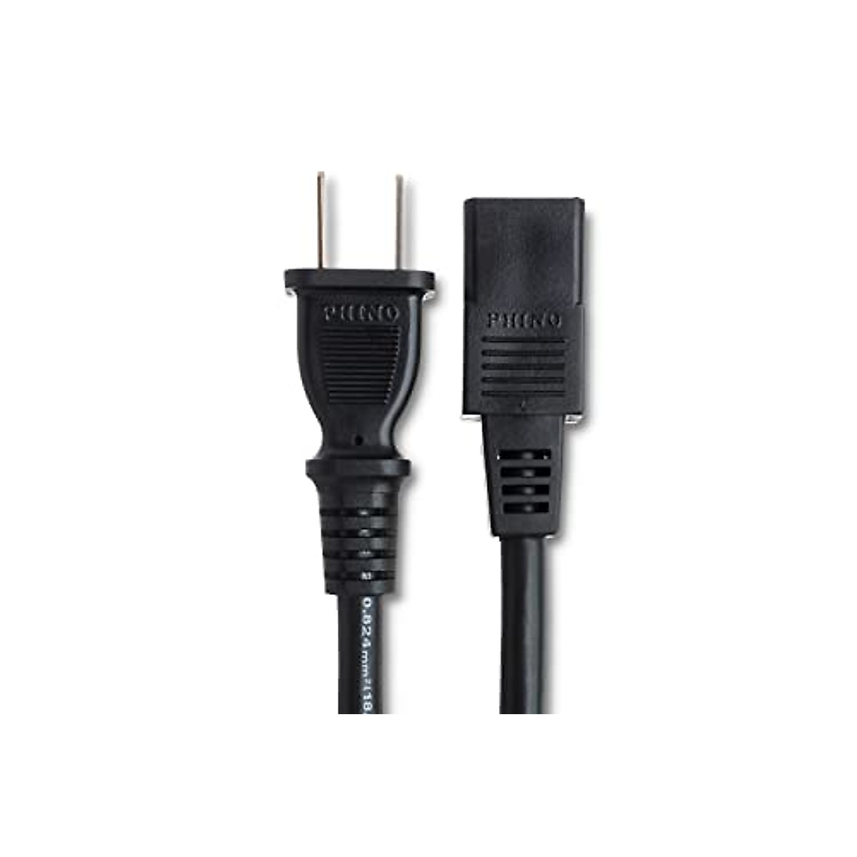 Hosa PWC-178 IEC C9 to NEMA 1-15P Power Cord, 8 Feet