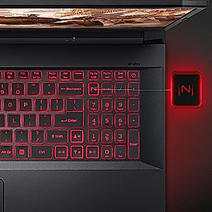 Acer Nitro 5 AN517-41-R7EY Gaming Laptop, AMD Ryzen 5 5600H Hexa-Core Processor | NVIDIA GeForce GTX 1650 | 17.3" FHD IPS Display | 8GB DDR4 | 512GB NVMe SSD | WiFi 6 | Backlit Keyboard