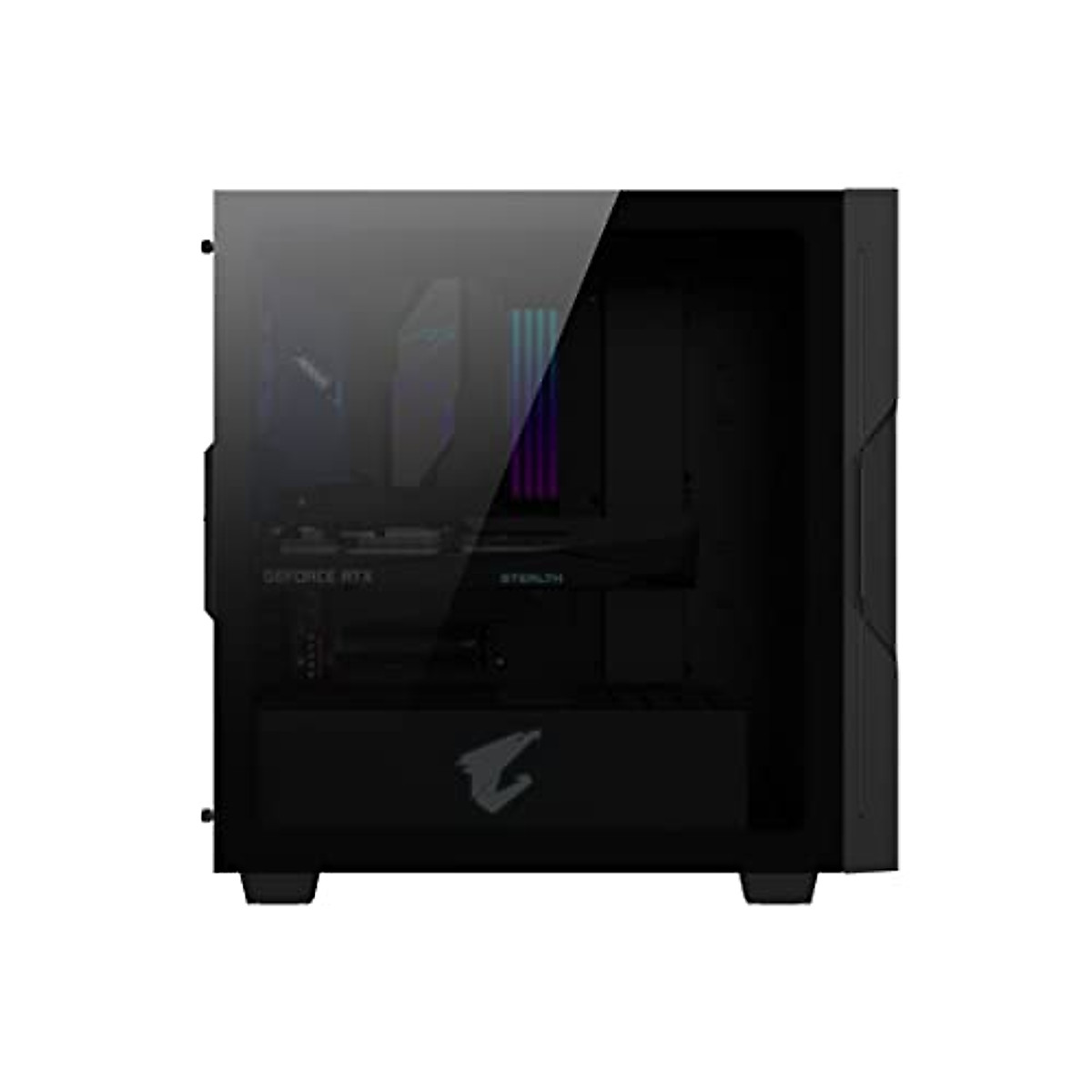Gigabyte AORUS Project Stealth DIY PC Kit (Z690 AORUS Elite Stealth, NVIDIA GeForce RTX 3070 Gaming OC 8G Stealth, AORUS C300G Stealth) - GB-Stealth Combo IN2181