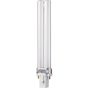Philips 230326 Energy Saver Compact Fluorescent Non-Integrated 9-Watt PL-S Soft White 2-Pin Base Light Bulb